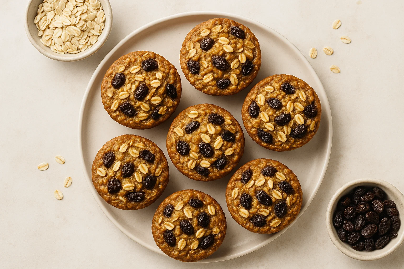 Baked Oatmeal Muffins - Pin Your Pin