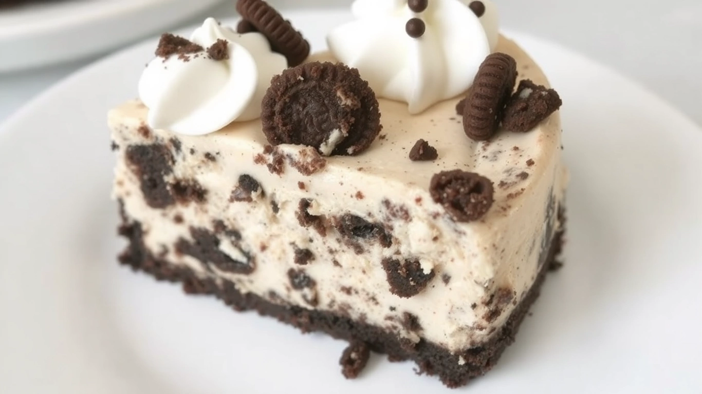 No-Bake Oreo Cheesecake - Pin Your Pin